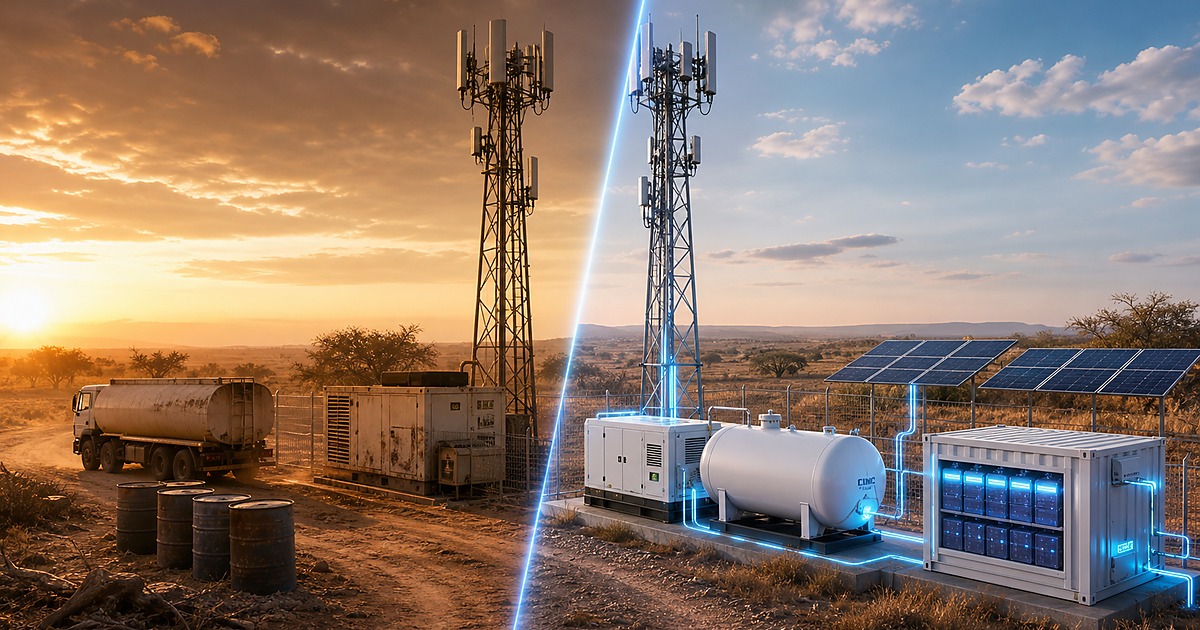 Africa Telecom Towers: From Diesel to LNG-to-Power, BESS and Hybrid ...